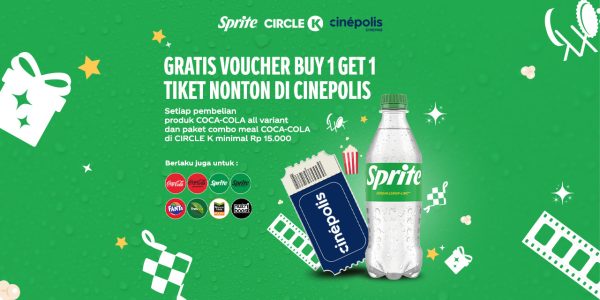 Promo Buy 1 Get 1 Circle K x Coca-Cola: Cara Nonton Hemat Bareng Bestie ...